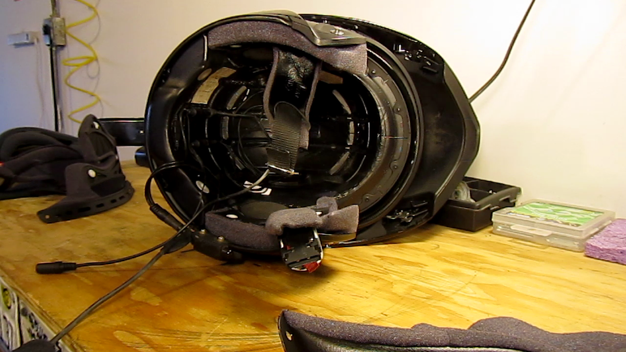 Motorcycle Helmet Intercom Wiring For Speakers AND Earbuds