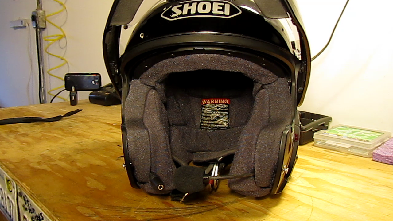 Motorcycle Helmet Intercom Wiring For Speakers AND Earbuds